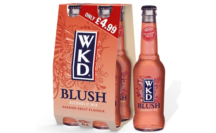 WKD aims to create a rush for blush