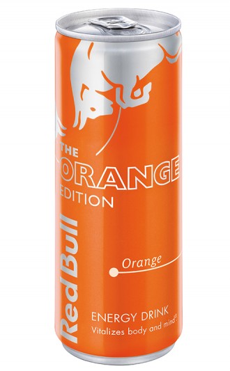Charge of the orange bull