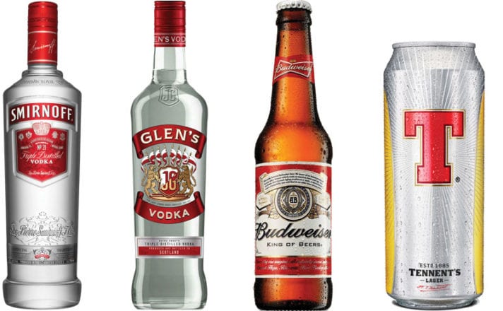 Off trade top 50 brands