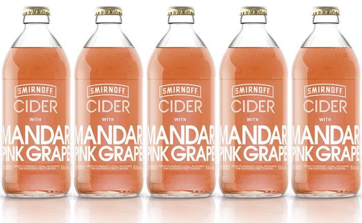 Smirnoff cider’s mandarin