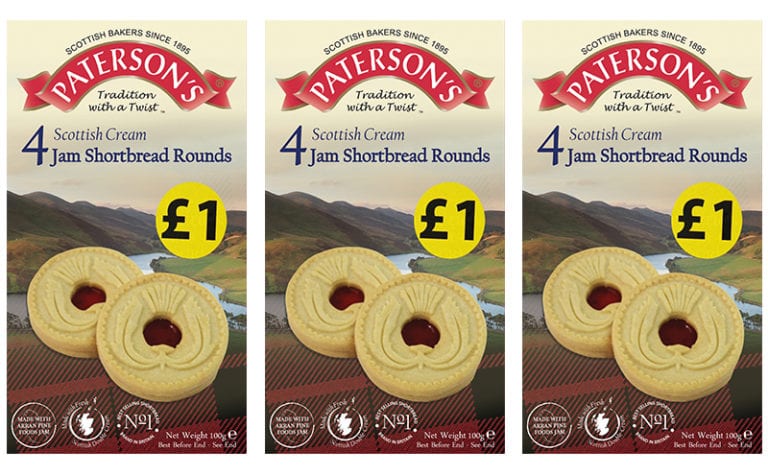 Shortbread is jam packed