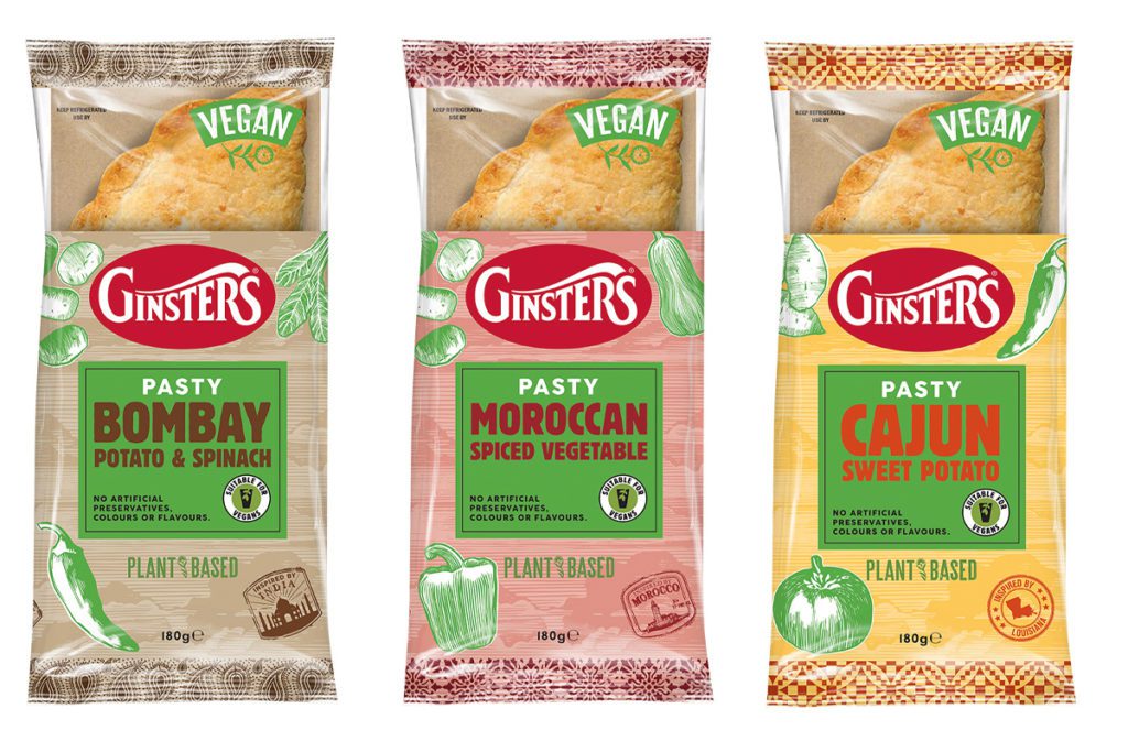 Vegan NPD from Ginsters | Scottish Grocer & Convenience Retailer