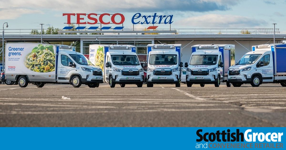 Tesco goes electric in Glasgow | Scottish Grocer & Convenience Retailer