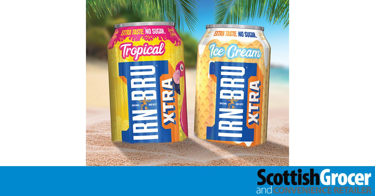 Barr goes Xtra limited this summer with new Irn-Bru flavours | Scottish ...