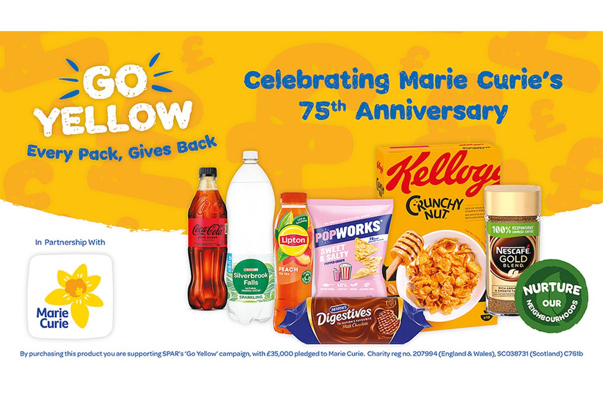 Spar goes yellow for charity campaign | Scottish Grocer & Convenience ...