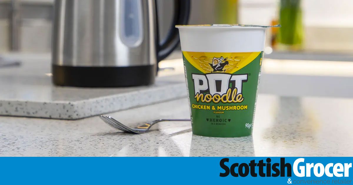 Pot Noodle on sustainability mission | Scottish Grocer & Convenience ...