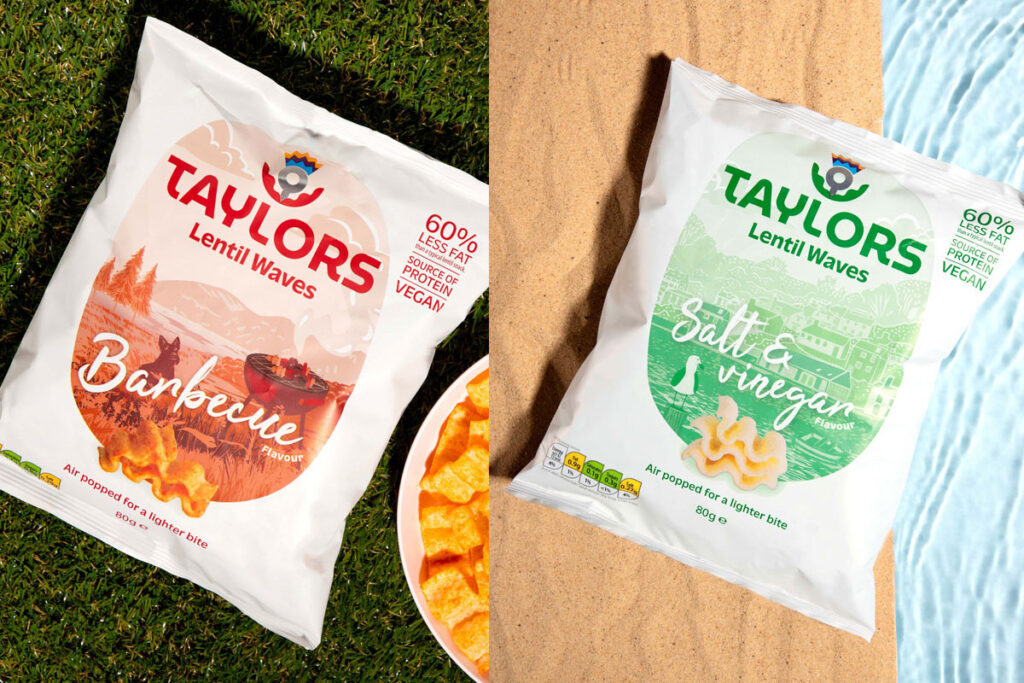 Taylors Snacks promotes 'healthier' Lentil Waves | Scottish Grocer ...