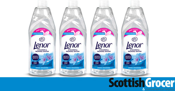 Lenor steams ahead with new Steamer & Ironing range | Scottish Grocer ...