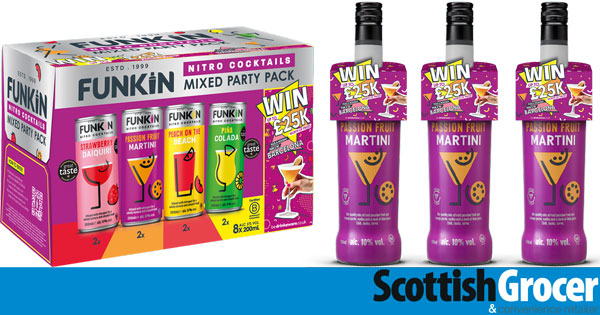 Funkin celebrates 25 years with new prize promo | Scottish Grocer ...