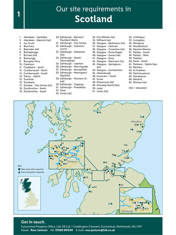 Lidl eyes up new Scotland sites | Scottish Grocer & Convenience Retailer