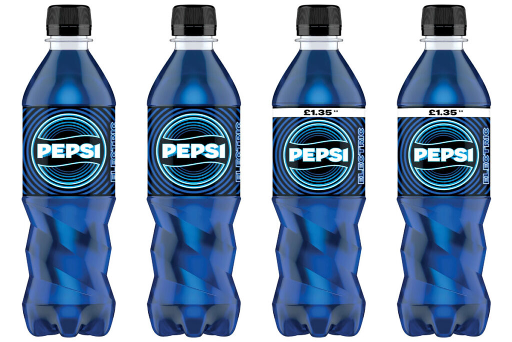 Pepsi charges up a new blue flavour | Scottish Grocer & Convenience ...