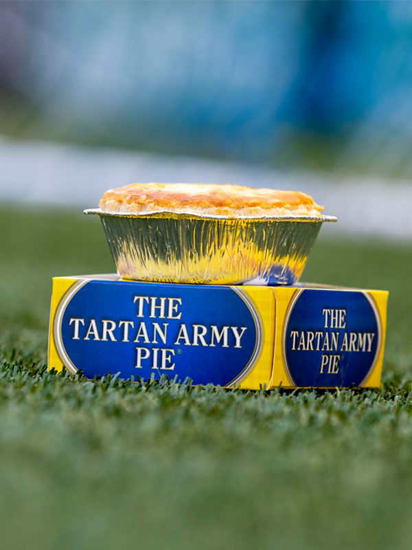 Brownings builds support for national team with new pie | Scottish ...
