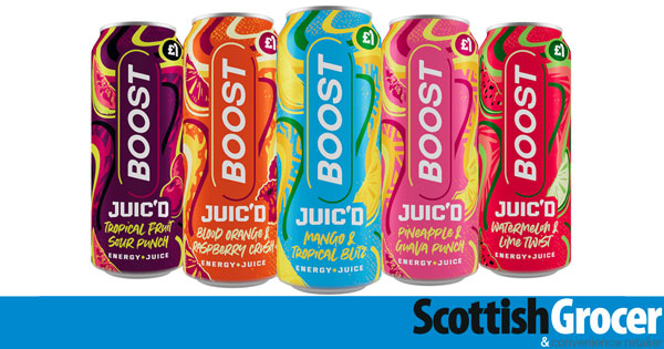 Boost Drinks rolls back the pounds | Scottish Grocer & Convenience Retailer