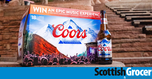 Win a trip to Colorado with new Coors promo | Scottish Grocer ...
