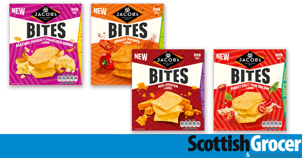Bring in boxes of flavour with new Jacob's Bites range | Scottish ...