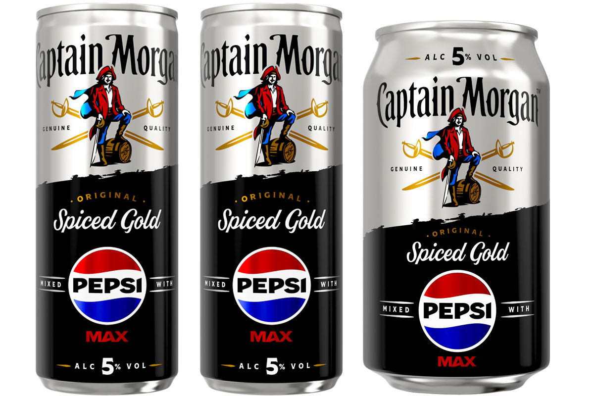 Pepsi Max boards with Captain Morgan in new RTD launch | Scottish ...