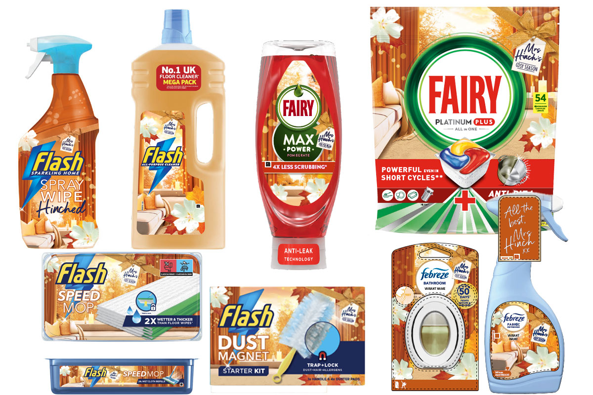 Mrs Hinch gets cosy in new P&G autumn cleaning range | Scottish Grocer ...
