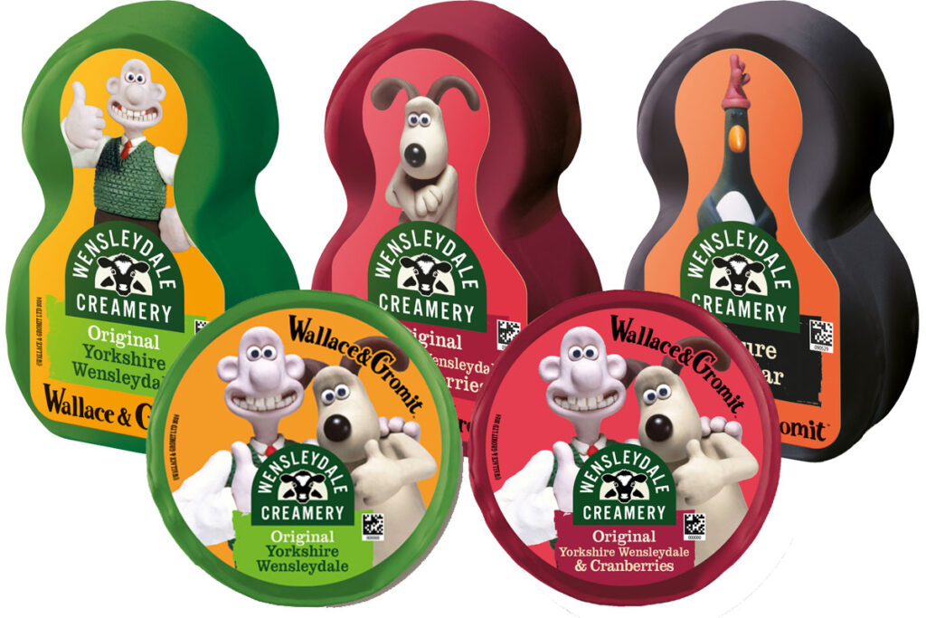 Wensleydale Creamery launches Wallace & Gromit packs | Scottish Grocer ...