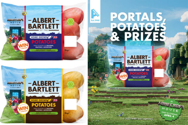 Albert Bartlett joins A Minecraft Movie with potato promotion | Scottish Grocer & Convenience ...