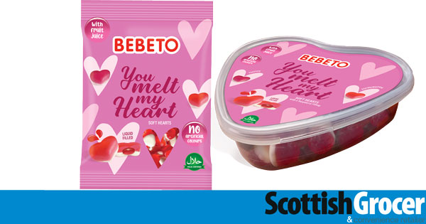 Bebeto rolls out Heart shaped sweets for Valentine's | Scottish Grocer ...