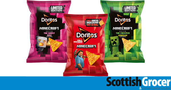 Doritos goes square for new Minecraft movie promotion | Scottish Grocer ...