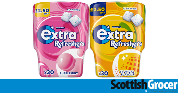 Extra Refreshers launches new PMP packs | Scottish Grocer & Convenience ...