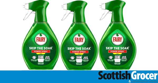 Fairy Skips the Soak with Power Spray launch | Scottish Grocer ...