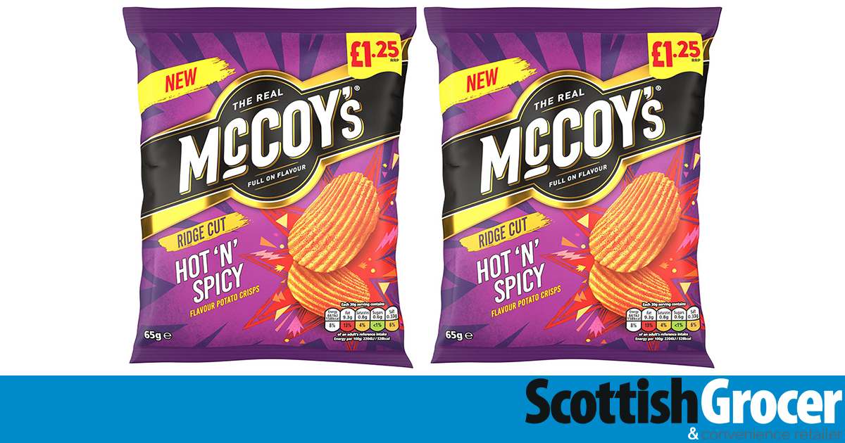 KP Snacks launches McCoy's Hot 'n' Spicy | Scottish Grocer ...
