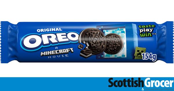 Oreo builds together with Minecraft movie promotion | Scottish Grocer ...