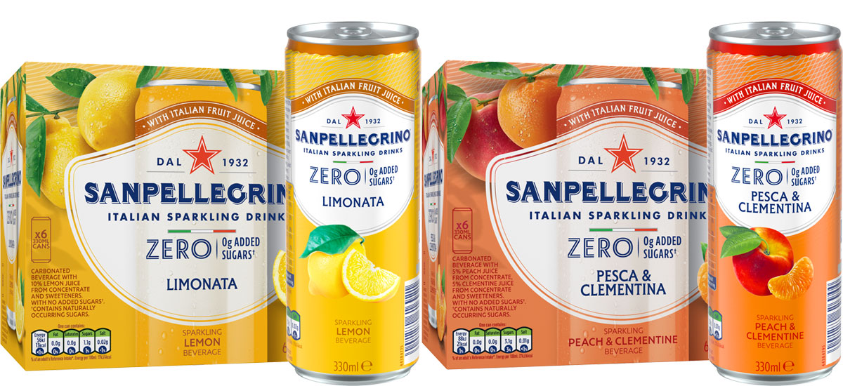 Sanpellegrino rolls out new Zero Added Sugar variants | Scottish Grocer ...