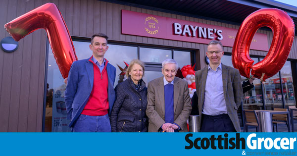 Bayne's marks 70 years with new store opening | Scottish Grocer ...
