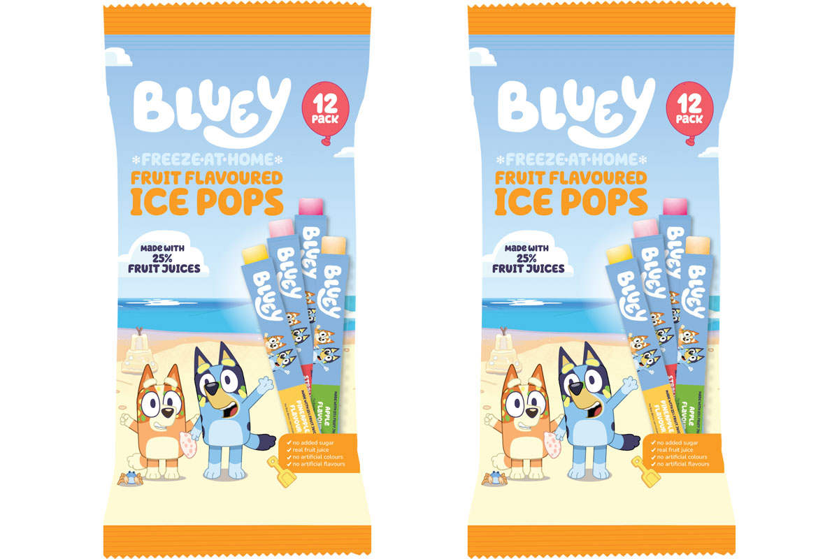 Bluey Ice Pops expands World of Sweets frozen range | Scottish Grocer ...