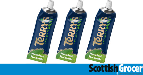 Terry's unveils new Mint Chocolate Toothpaste | Scottish Grocer ...