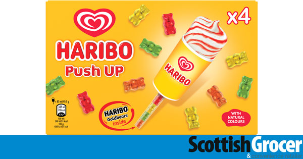 Wall's Ice Cream teams up with Haribo on new Push Up pop | Scottish ...