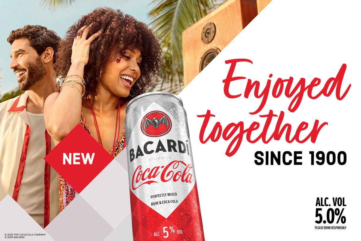 Coca-Cola serves up another classic with Bacardí and Coke cans ...