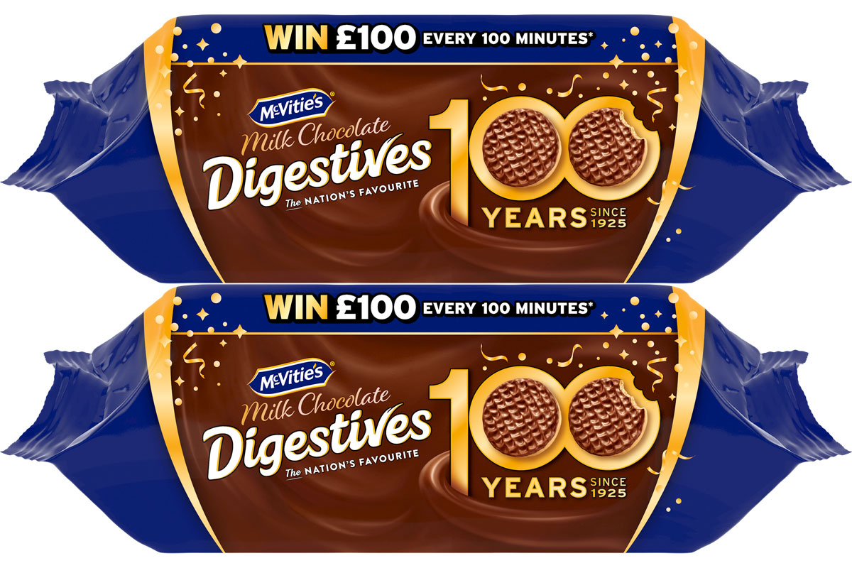 McVitie's celebrates 100 years of Chocolate Digestives with new prize ...