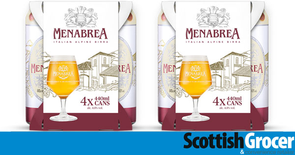 Menabrea launches new can format | Scottish Grocer & Convenience Retailer