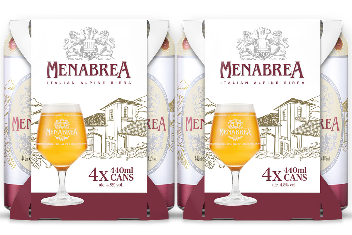 Menabrea launches new can format | Scottish Grocer & Convenience Retailer