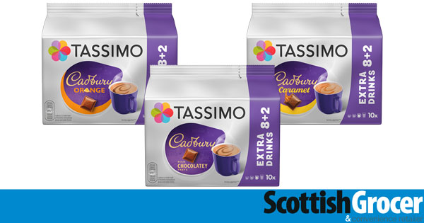 Tassimo Cadbury range made HFSS compliant | Scottish Grocer ...