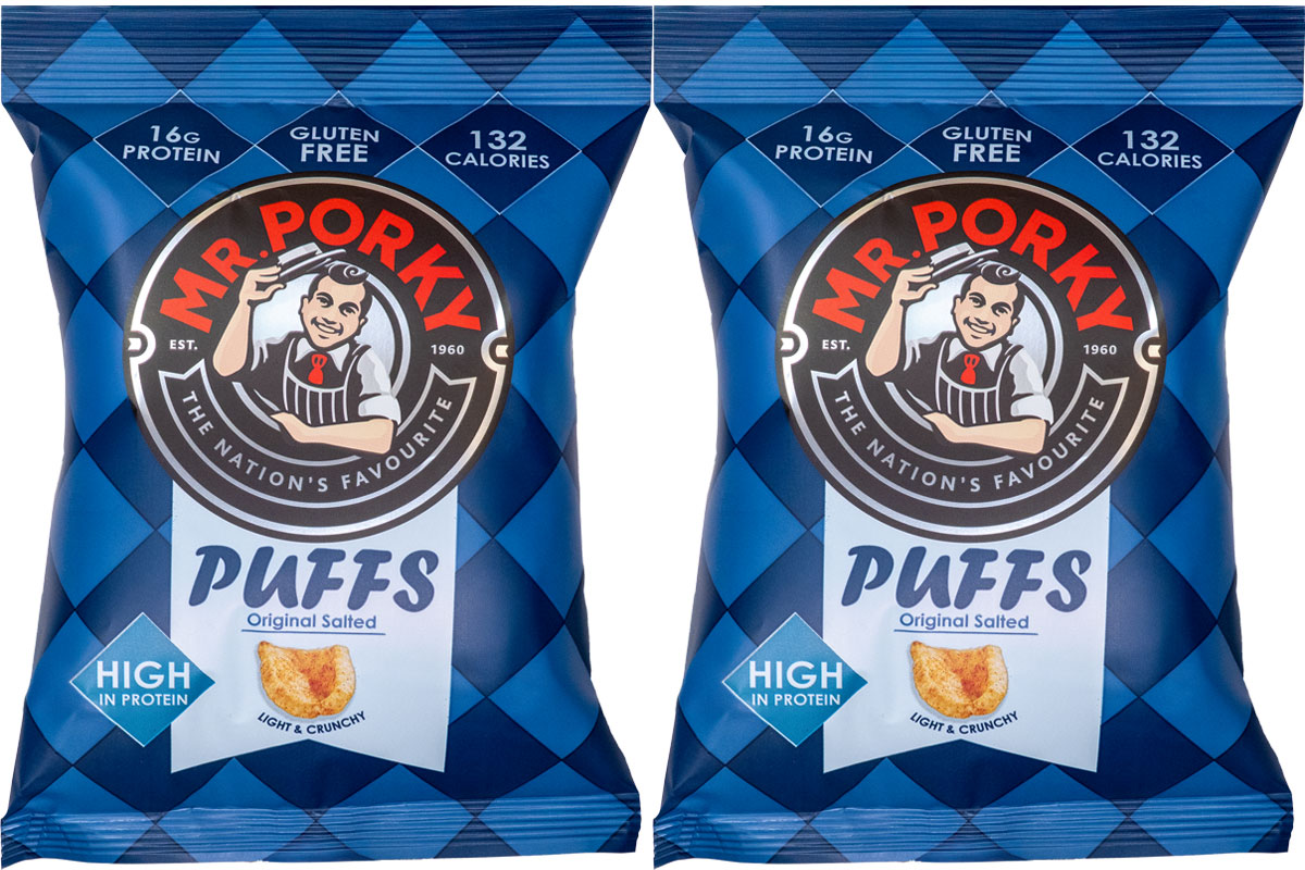 Mr. Porky unveils a lighter bite with new Puffs | Scottish Grocer ...