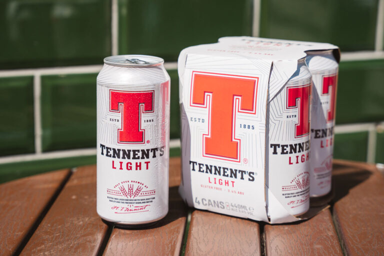 Tennent's launches Tennent's Light brand in 440ml multipacks