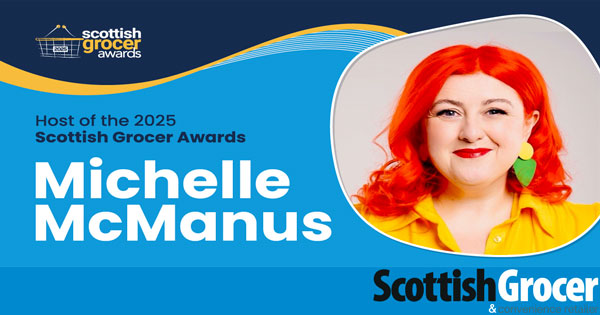 Michelle McManus set to sparkle at Scottish Grocer's 2025 awards