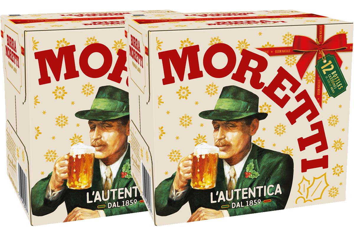 Birra Moretti unveils new Christmas packs | Scottish Grocer ...