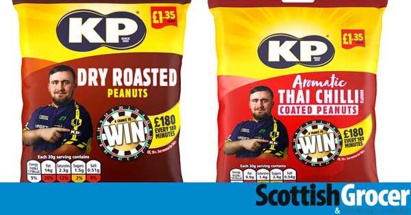 KP Nuts launches new Luke Littler on-pack promotion