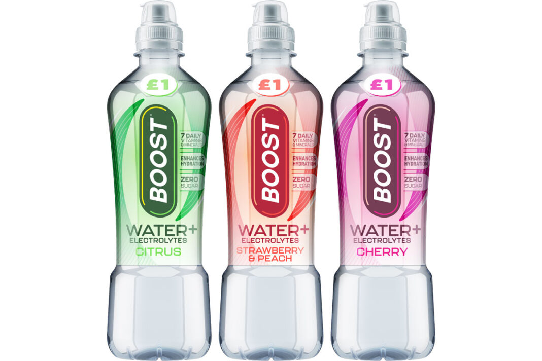 Boost Drinks enters flavoured water category | Scottish Grocer ...