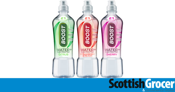 Boost Drinks enters flavoured water category | Scottish Grocer ...