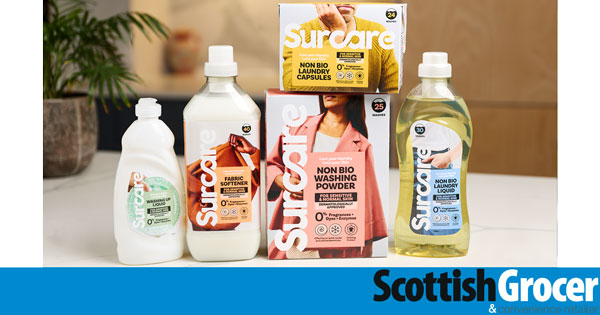 Surcare unveils rebrand across its suite of laundry products | Scottish ...