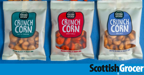 Popcorn Kitchen goes savoury with new Crunch Corn | Scottish Grocer ...