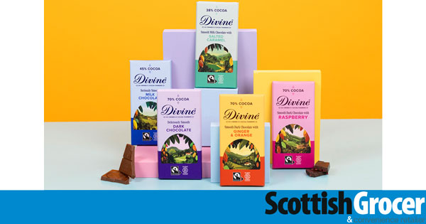 Divine Chocolate unveils refreshed new look | Scottish Grocer ...