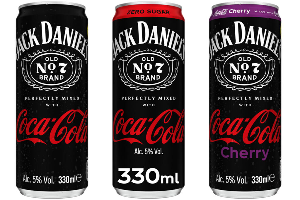 Jack Daniel's & Coca-Cola launches new slimline can format | Scottish ...